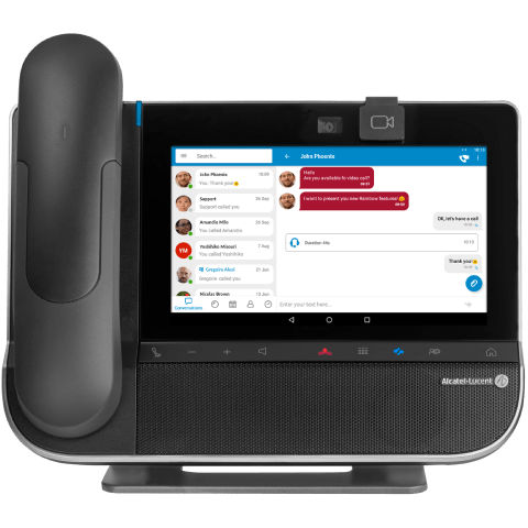 Smart DeskPhones | Alcatel-Lucent Enterprise