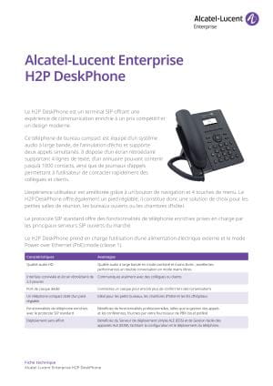 ALE SIP DeskPhones | ALE France