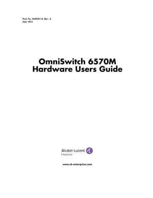 OmniSwitch 6570M Metro Ethernet Switch | Alcatel-Lucent Enterprise