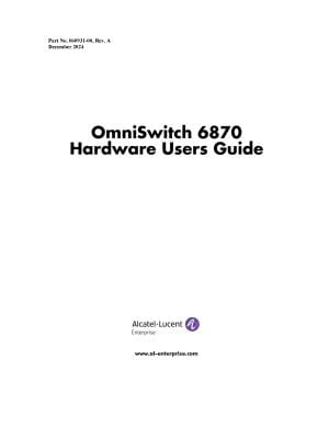 OmniSwitch 6870 High Speed Network Switch | Alcatel-Lucent Enterprise